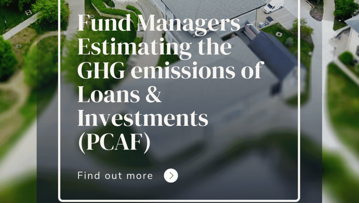 An Interpretation Of PCAF - GreenCo ESG Advisory Sustainability Consulting