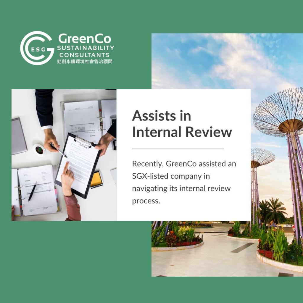 GreenCo Boosts Internal Review For SGX Listed Success